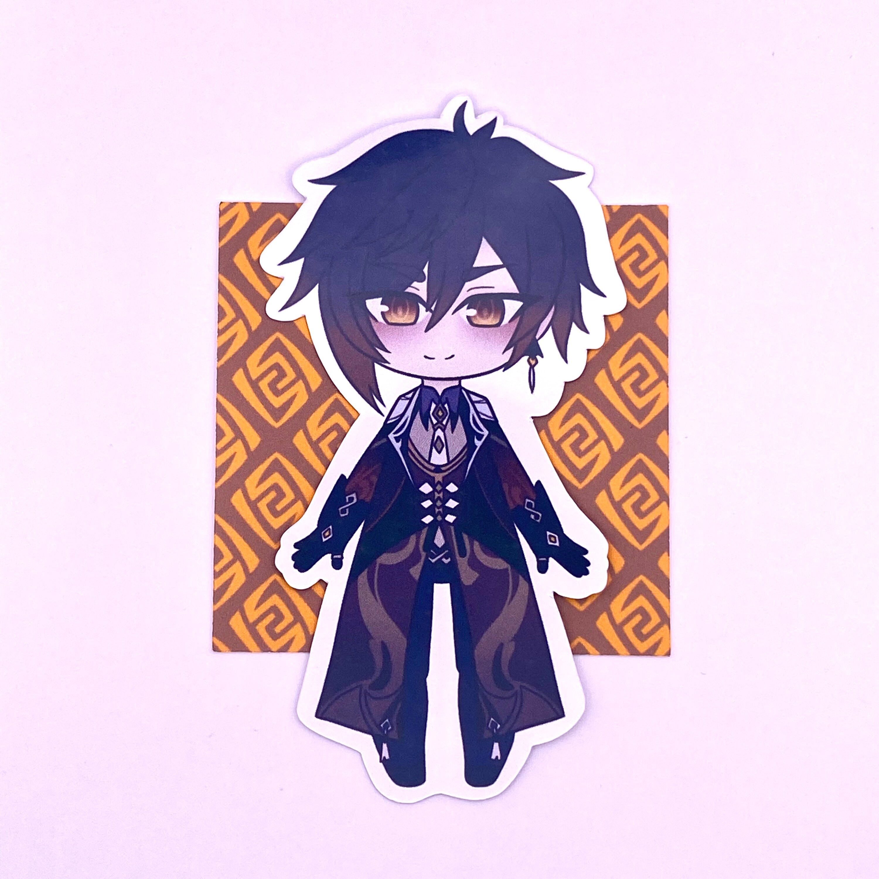 Genshin Impact Zhongli Sticker - Etsy