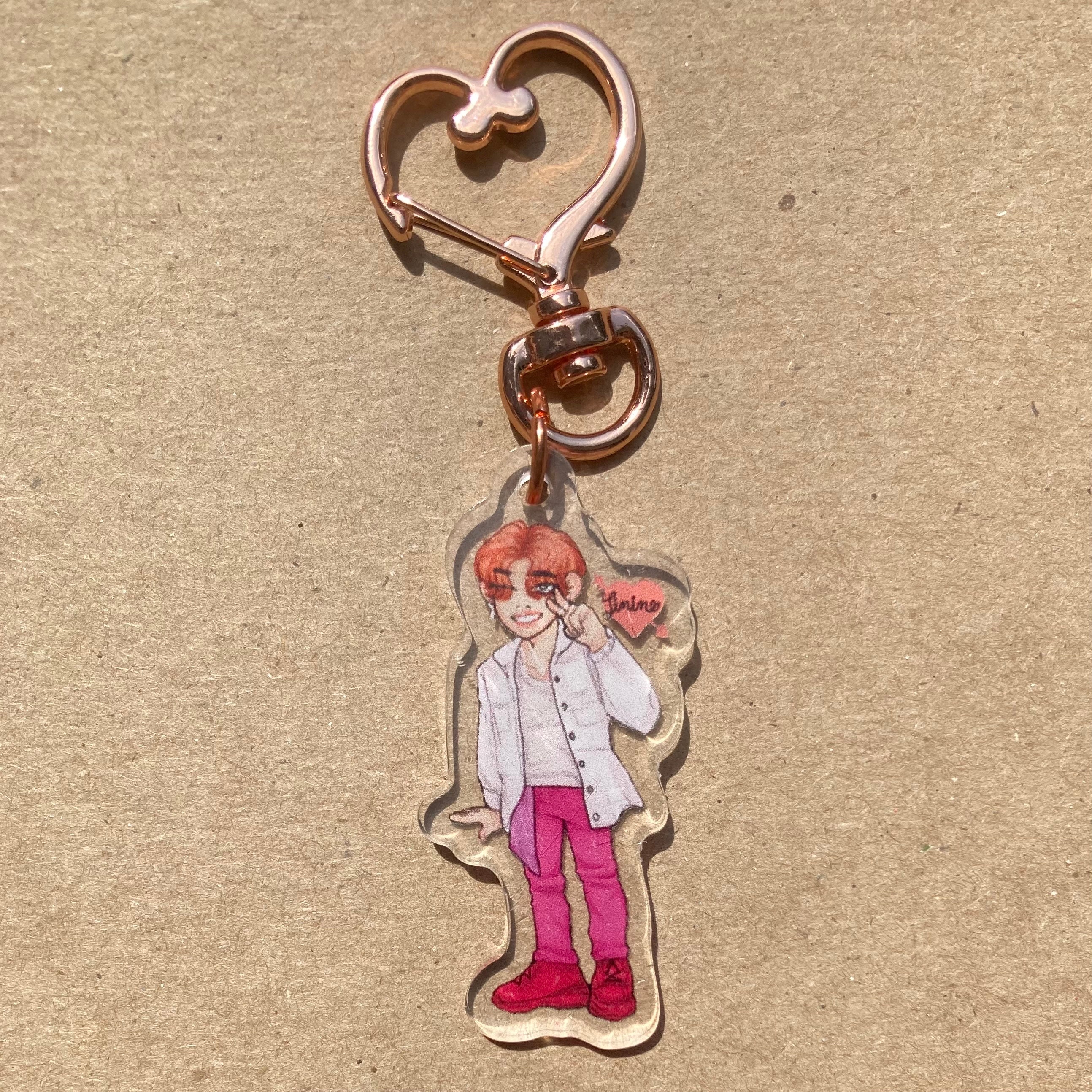 BTS Keychain: Boy With Love 2 Inch. - Etsy