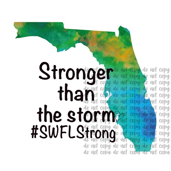 Florida Strong Png-florida Png Swflflorida Strong Storm - Etsy