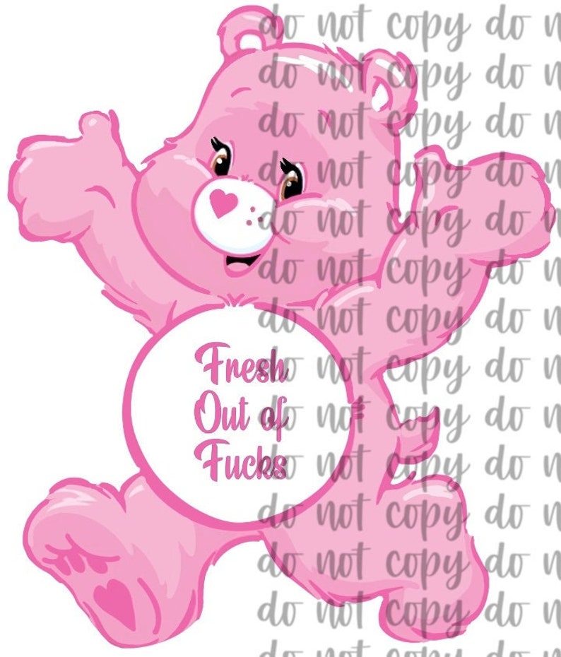 Cuss Bears Png, Funny Care Bears, Sassy Bears Png , Sarcastic Png Files ...