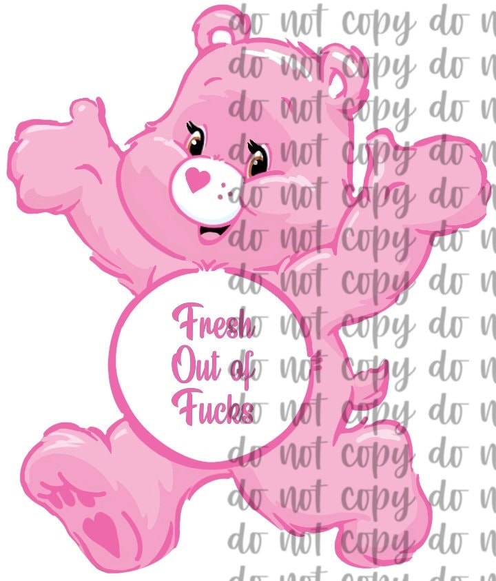 Cuss Bears Png, Funny Care Bears, Sassy Bears Png , Sarcastic Png Files ...