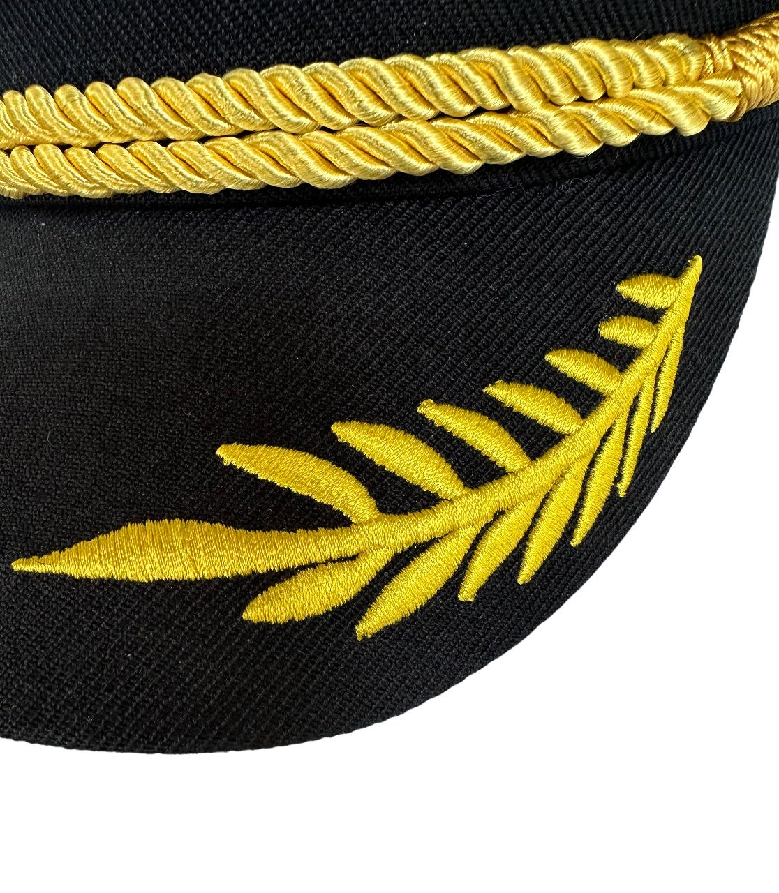 Custom Embroidery Captain Hat by Captain Supply! Adjustable Snap Back ...
