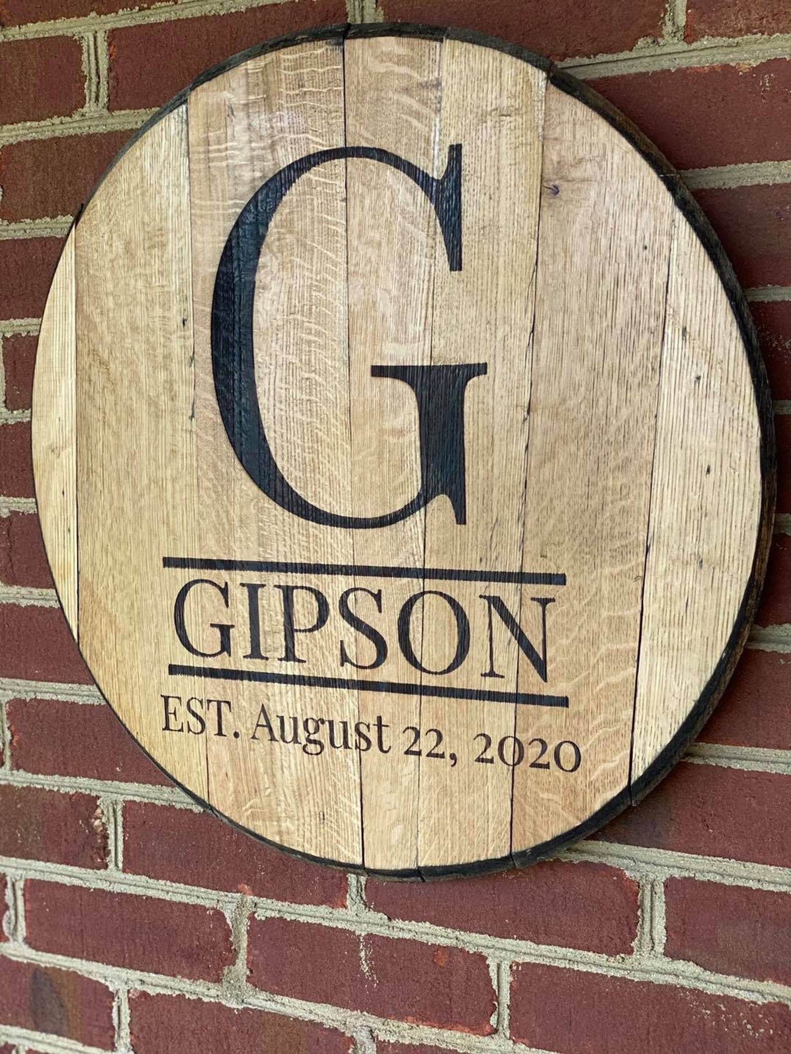 Custom Engraved Barrel Heads Engraved Barrel Lid Custom - Etsy