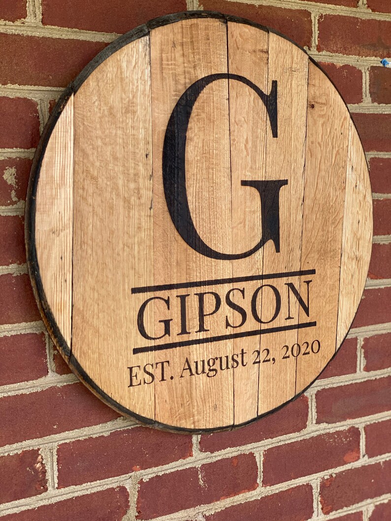 Custom Engraved Barrel Heads Engraved Barrel Lid Custom - Etsy