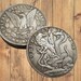 Hobo Nickel Snake Viper Rod of Asclepius Morgan Dollar Silver - Etsy