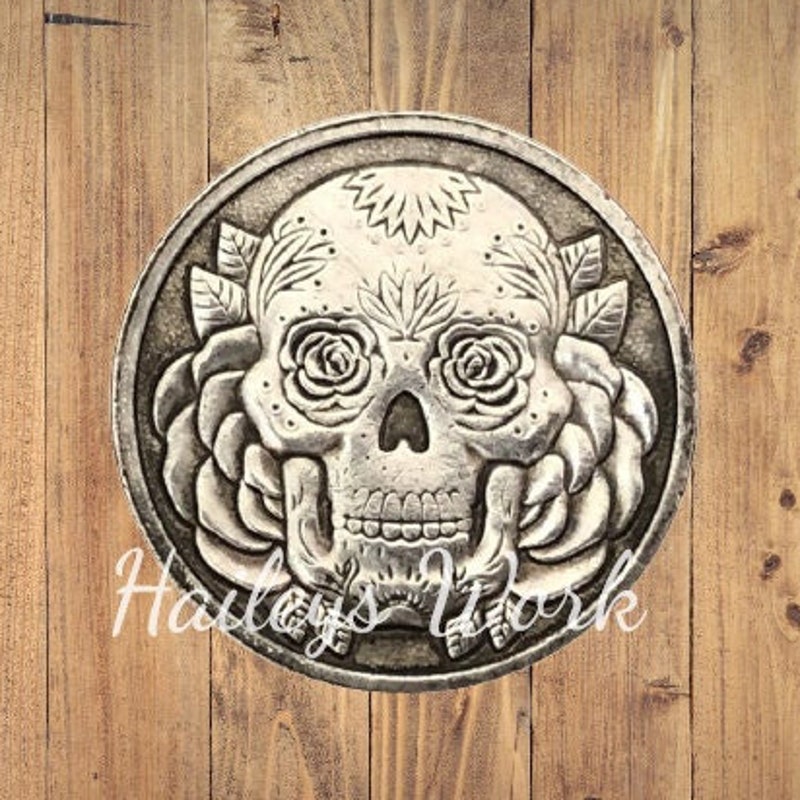 Morgan Skeleton Coin - Etsy