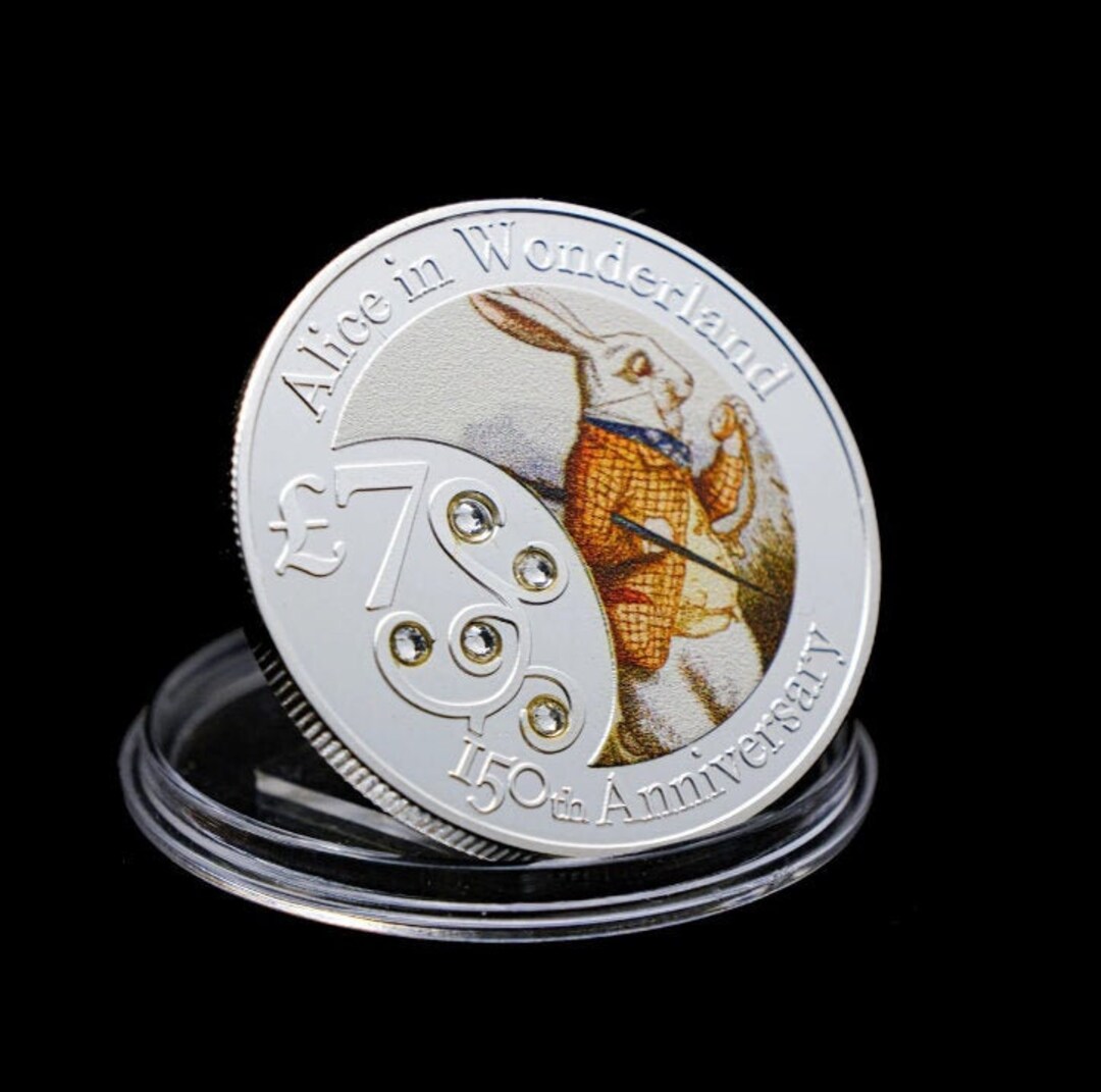 Alice in Wonderland Coin Classic Version From Sir John Tenniel Book the ...