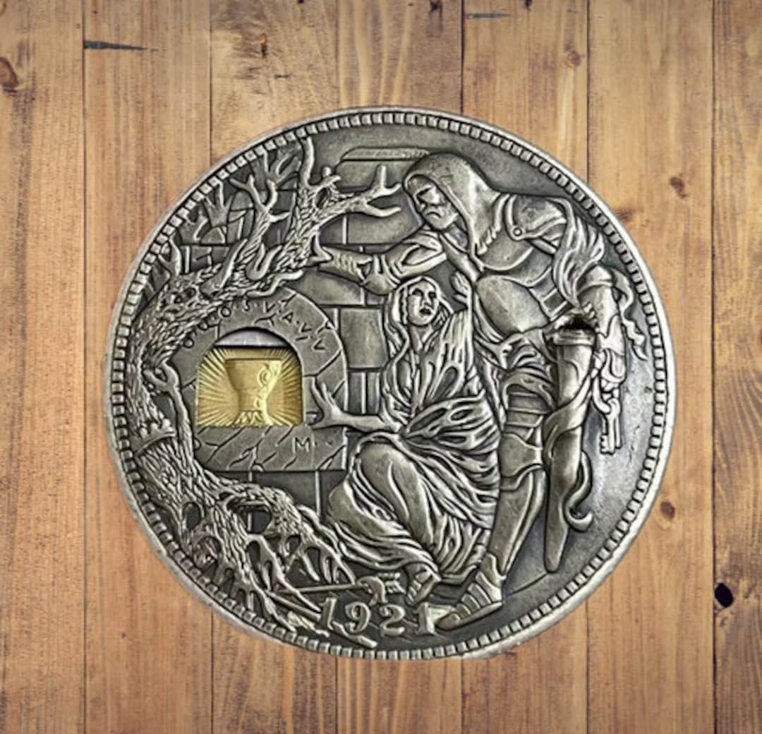 Roman Booteen Medieval Knight Removable Sword to Show the Holy Grail ...