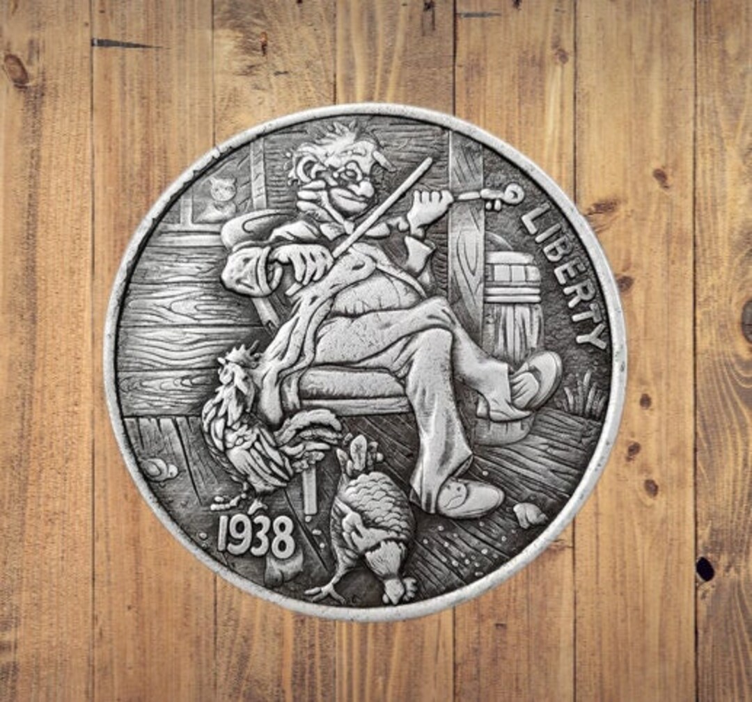 Hobo Coin the Hillbilly Mountain Man Musician Art Fantasy American ...