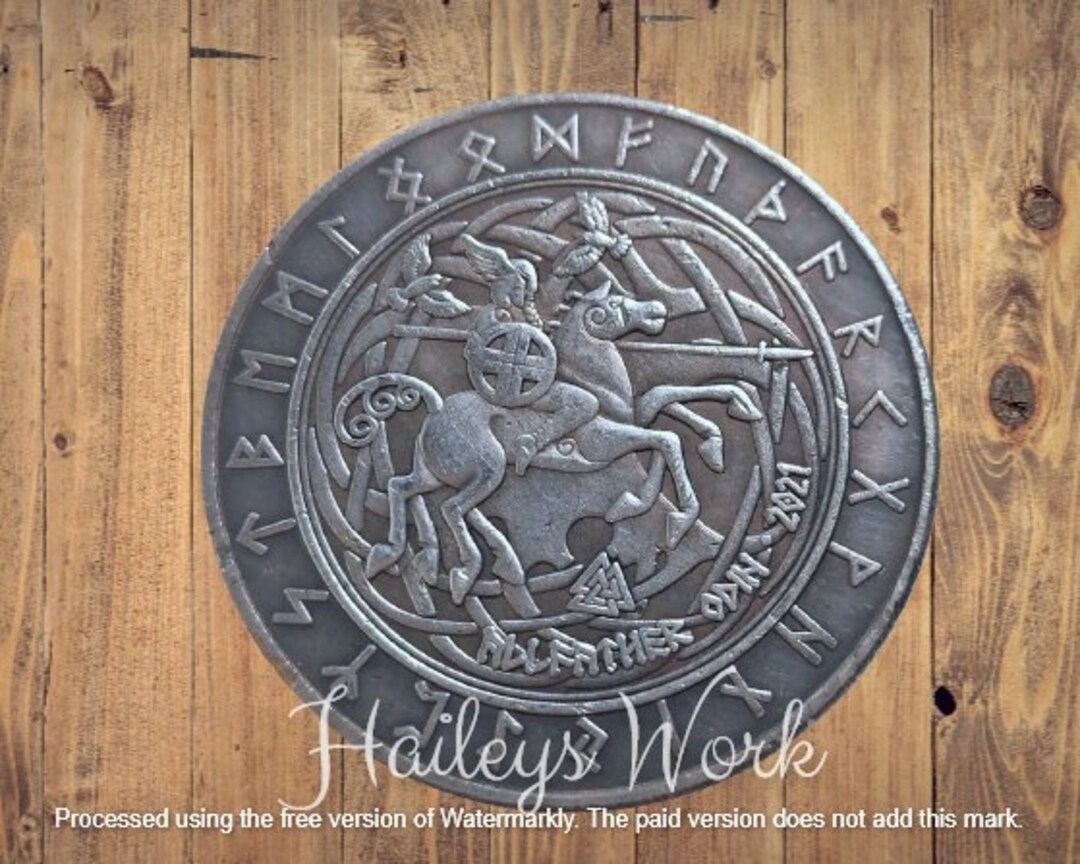 Hobo Nickel Coin Odin God the All Father Norse Mythology Viking Morgan ...