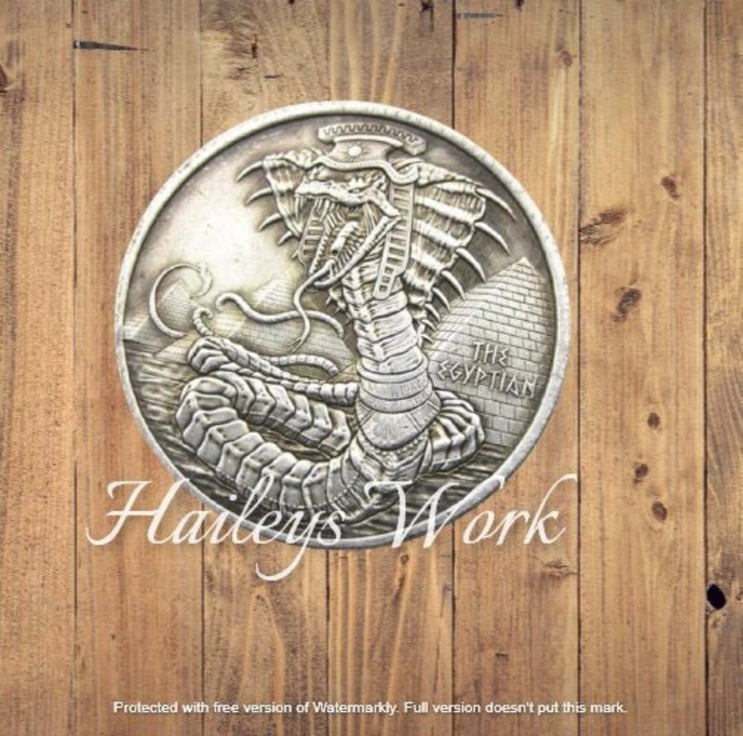 Dragon Hobo Nickel Medieval Mystical Magic Sultan Middle East Snake ...