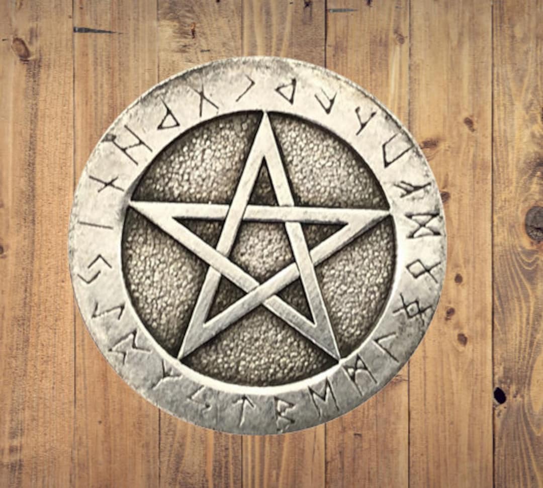 Hobo Coin Viking Star Symbol Runes Vintage Fantasy American Dollar US ...