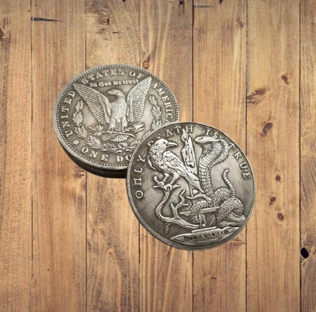 Hobo Coin Snakes and Birds of Prey Wrapped Around the Candle Magic ...