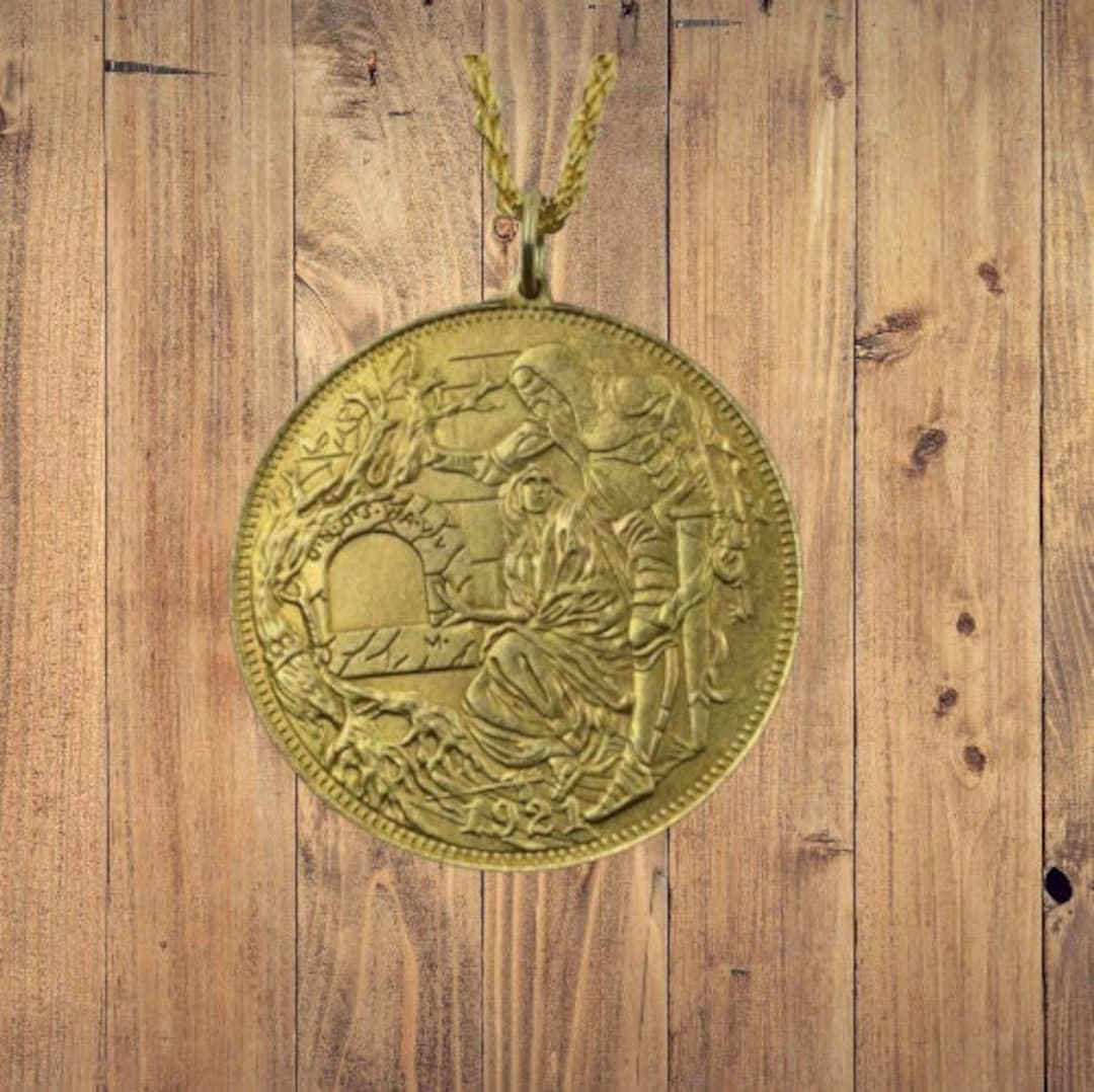 Hobo Coin Necklace Holy Grail Templar Knight Medieval Cosplay Native ...