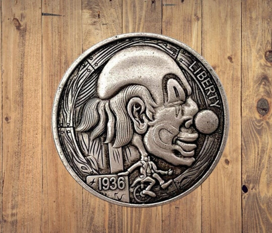 Hobo Coin the Clown Jester Funny Laugh Cosplay Fantasy American Dollar ...