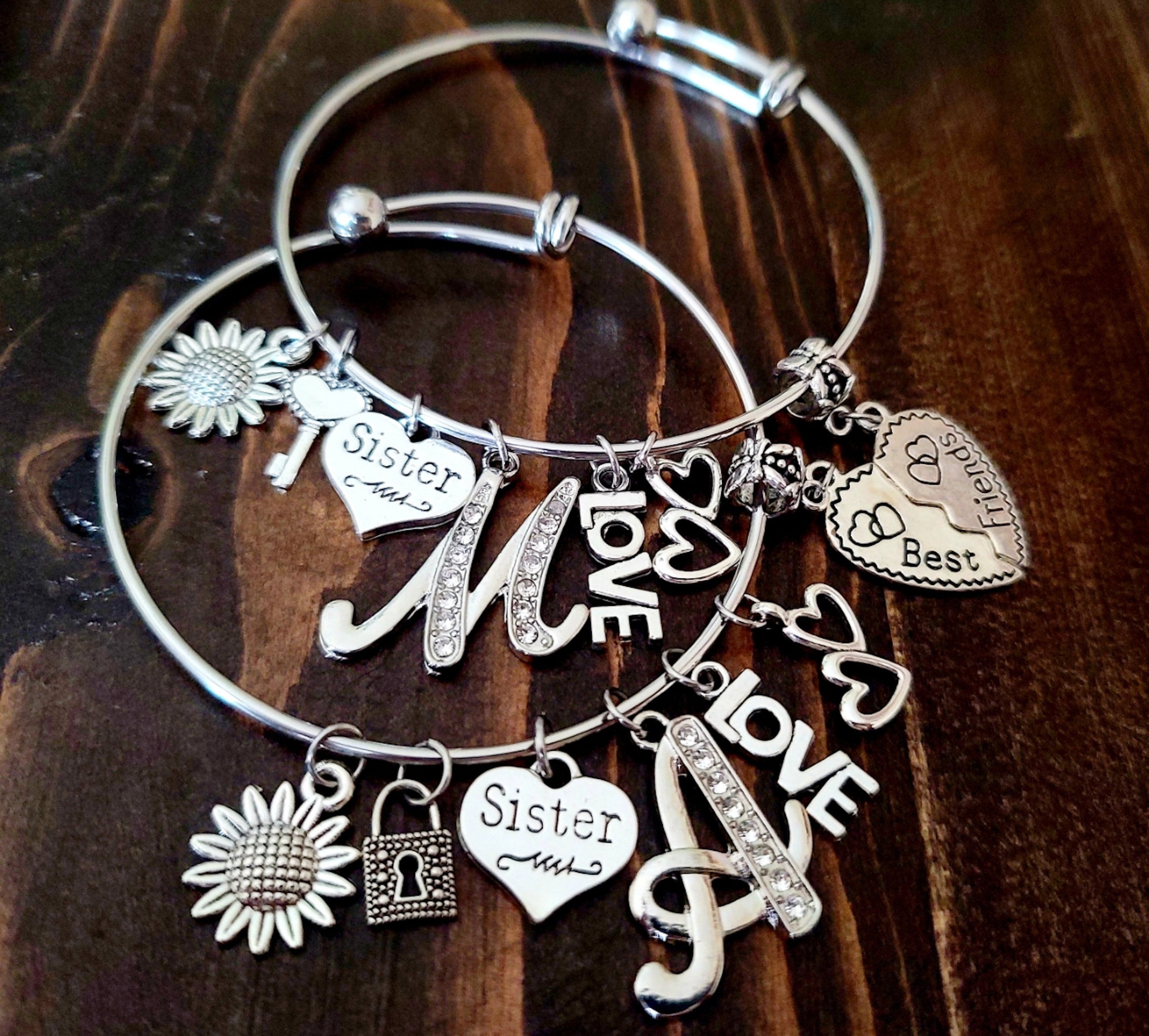 Sister Bracelets Matching Bracelets Soul Sisters BFF - Etsy UK