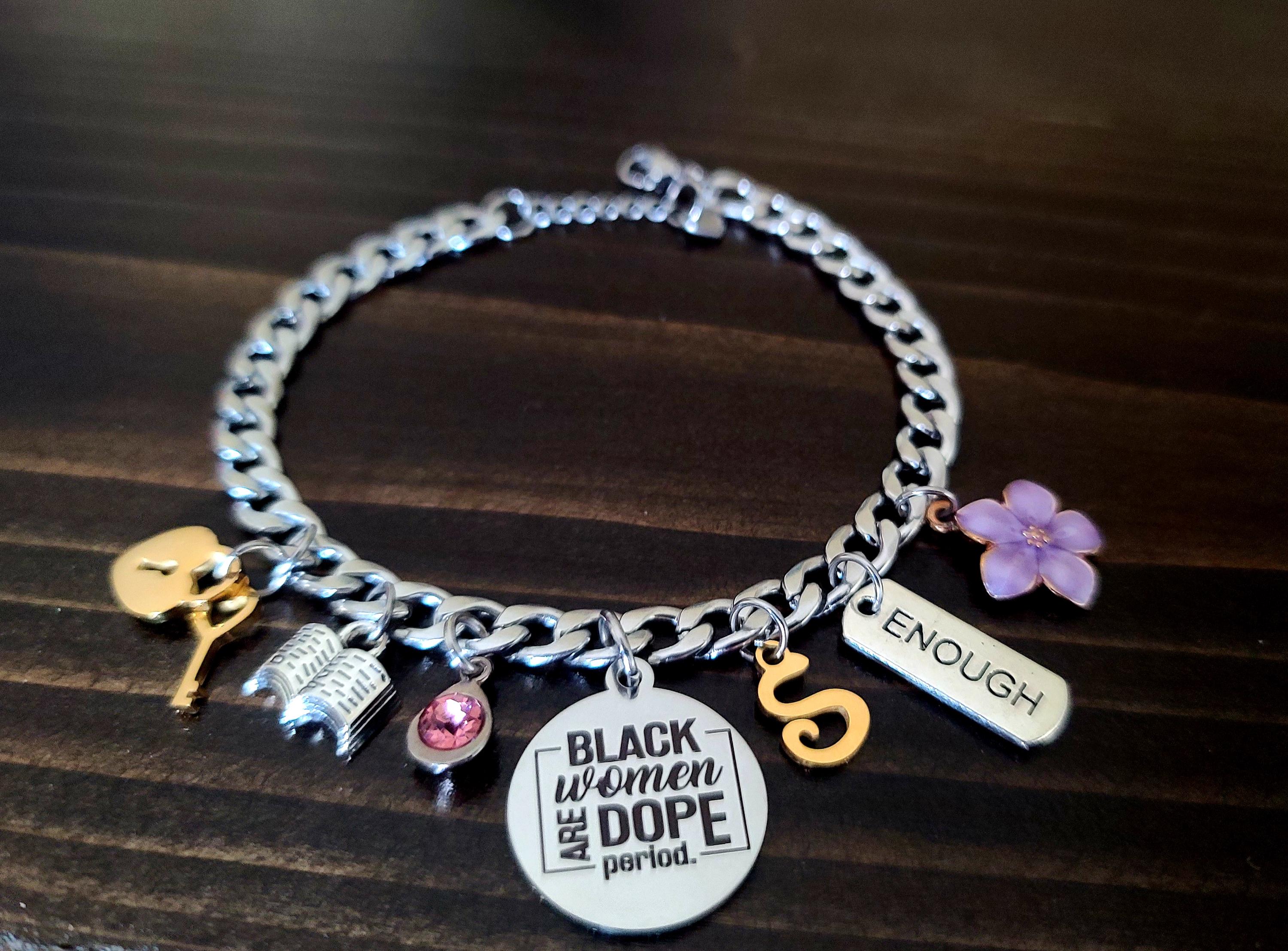 Black Women Are Dope Bracelet, Black Girl Jewelry, Gifts for Black ...
