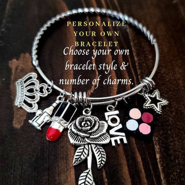 Charm Bracelet - Etsy
