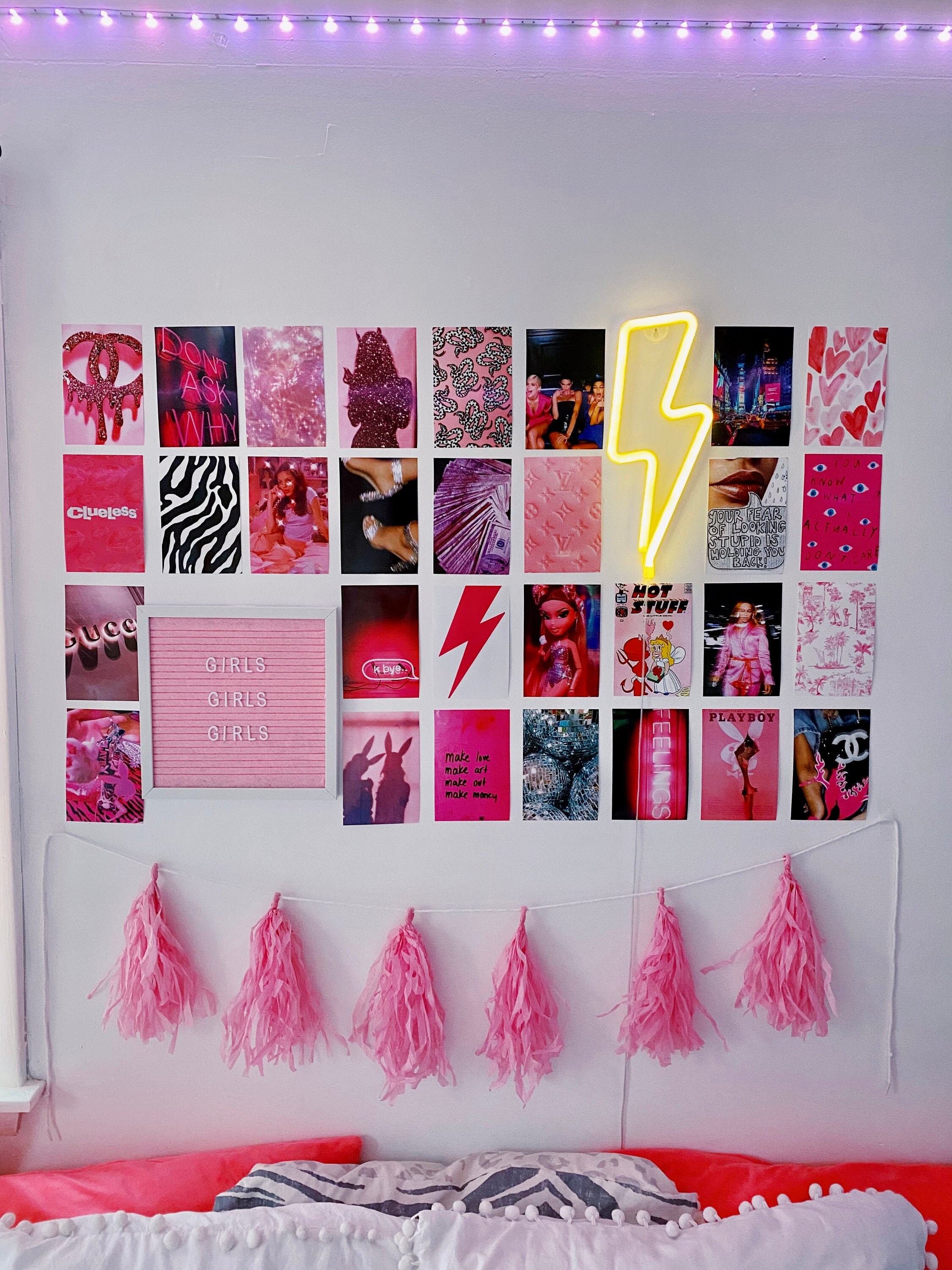 Y2K Wall Photo Collage | Etsy