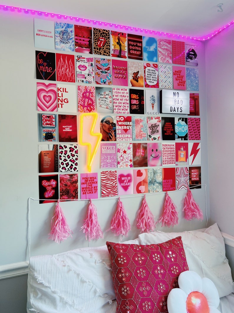 Designer Wall Photo Collage 60 Prints | Etsy