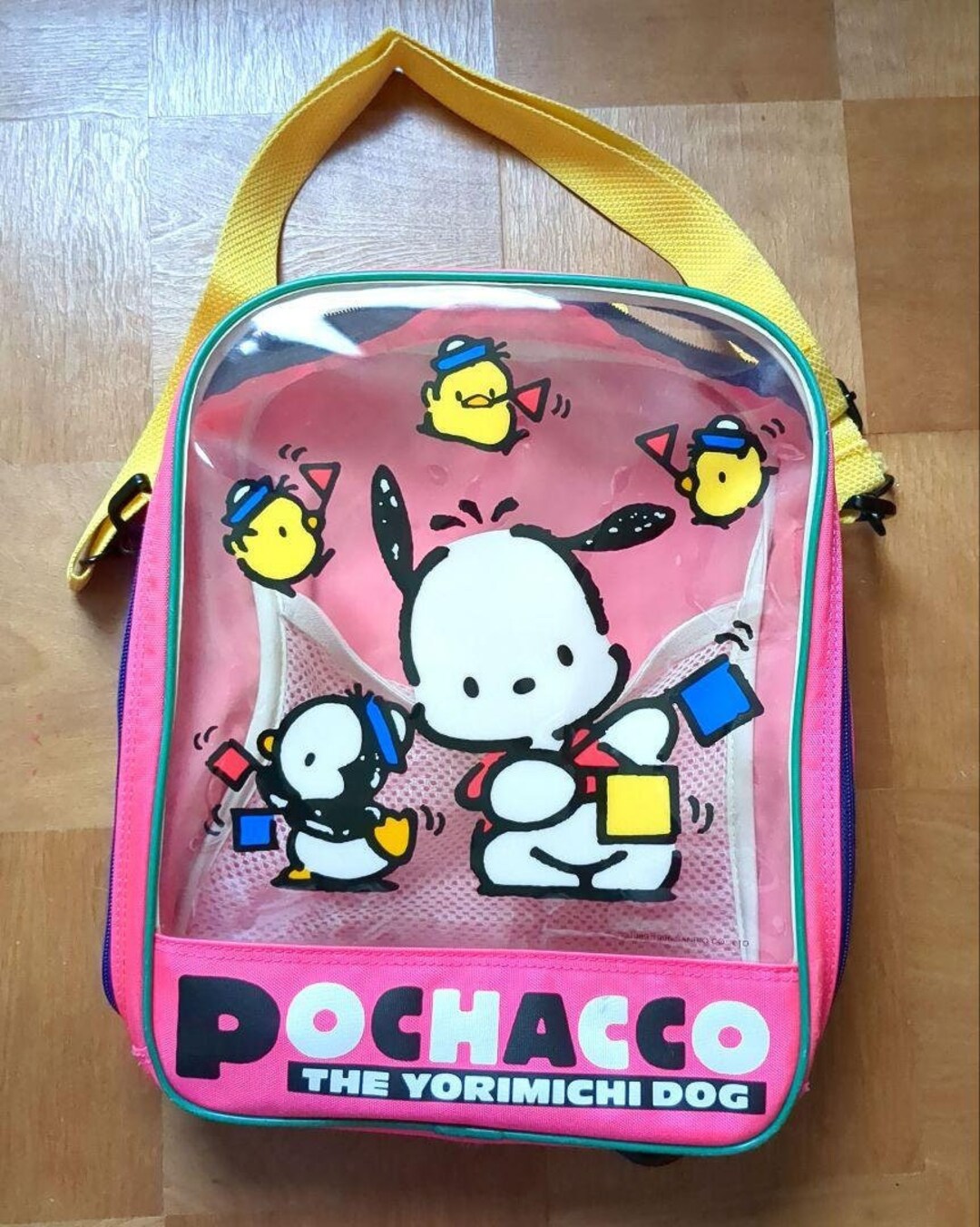 Vintage Sanrio HTF Pink Pochacco Beach Tote Drawstring - Etsy