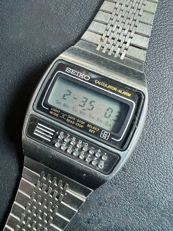 vintage seiko calculator digital - Gem