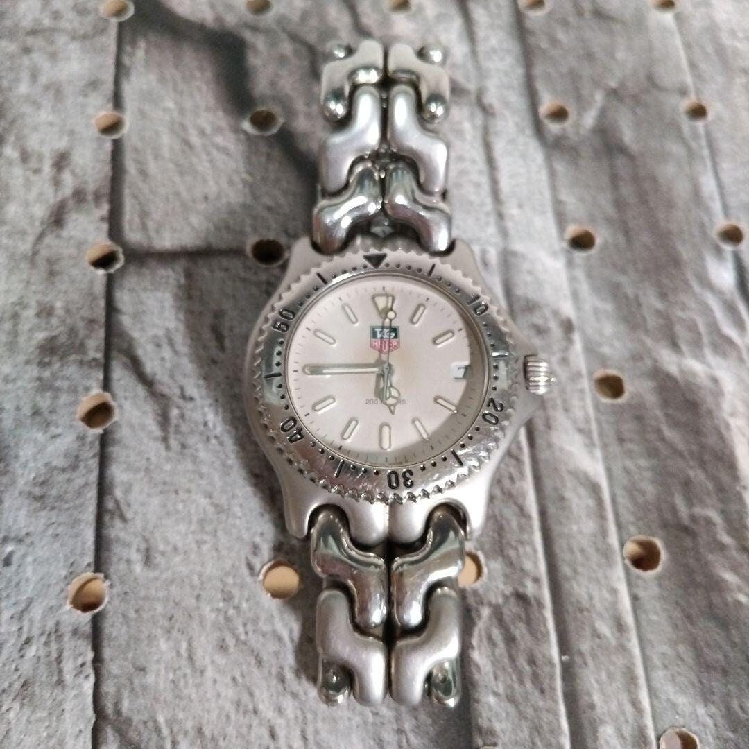 Vintage Tag Heuer SEL Stainless Steel Patina Dial Watch Ref: - Etsy