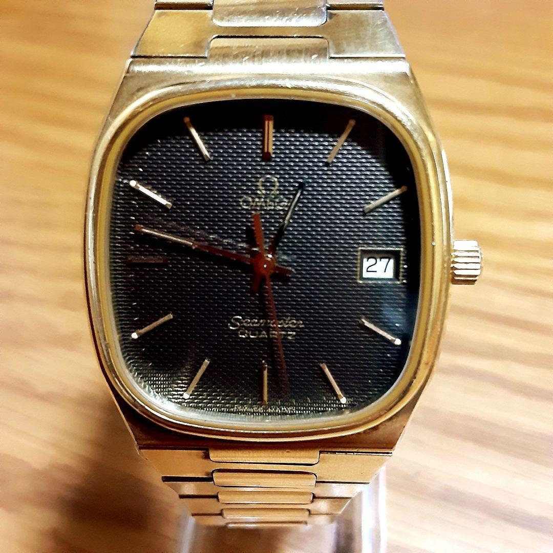 Vintage OMEGA SEAMASTER Quartz Cal.1342 Quartz Watch / Vintage Omega ...