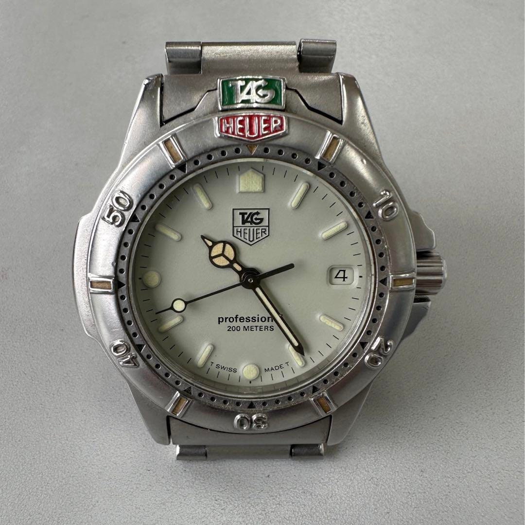 Vintage TAG Heuer 4000 Professional 999.713K Men's Swiss - Etsy UK