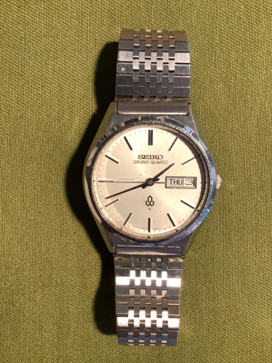 Vintage Seiko Grand Quartz 4840-8110 Quartz Watch 1977s / - Etsy