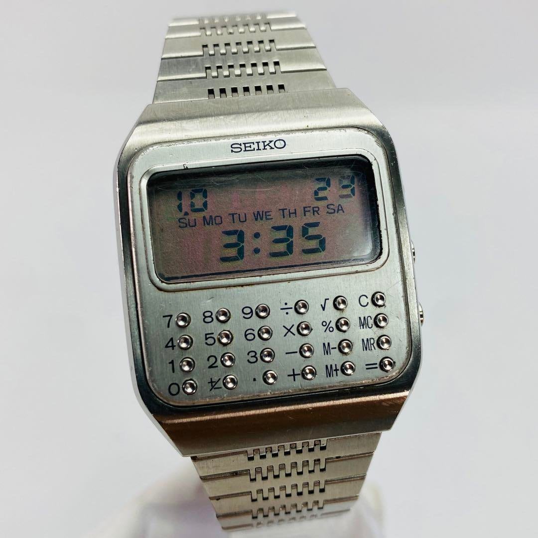 Vintage Seiko C153-5011 Calculator Watch All Original / - Etsy