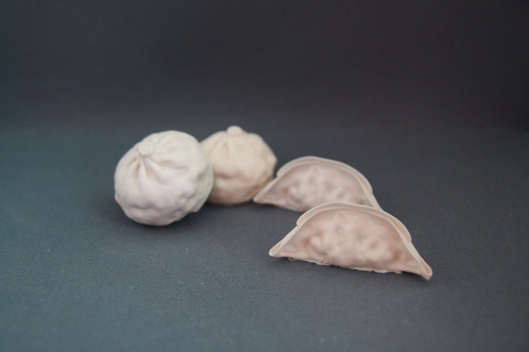 Dumpling Handmade Silicone Mold,candle Wax Soap Plaster Resin Polymer ...