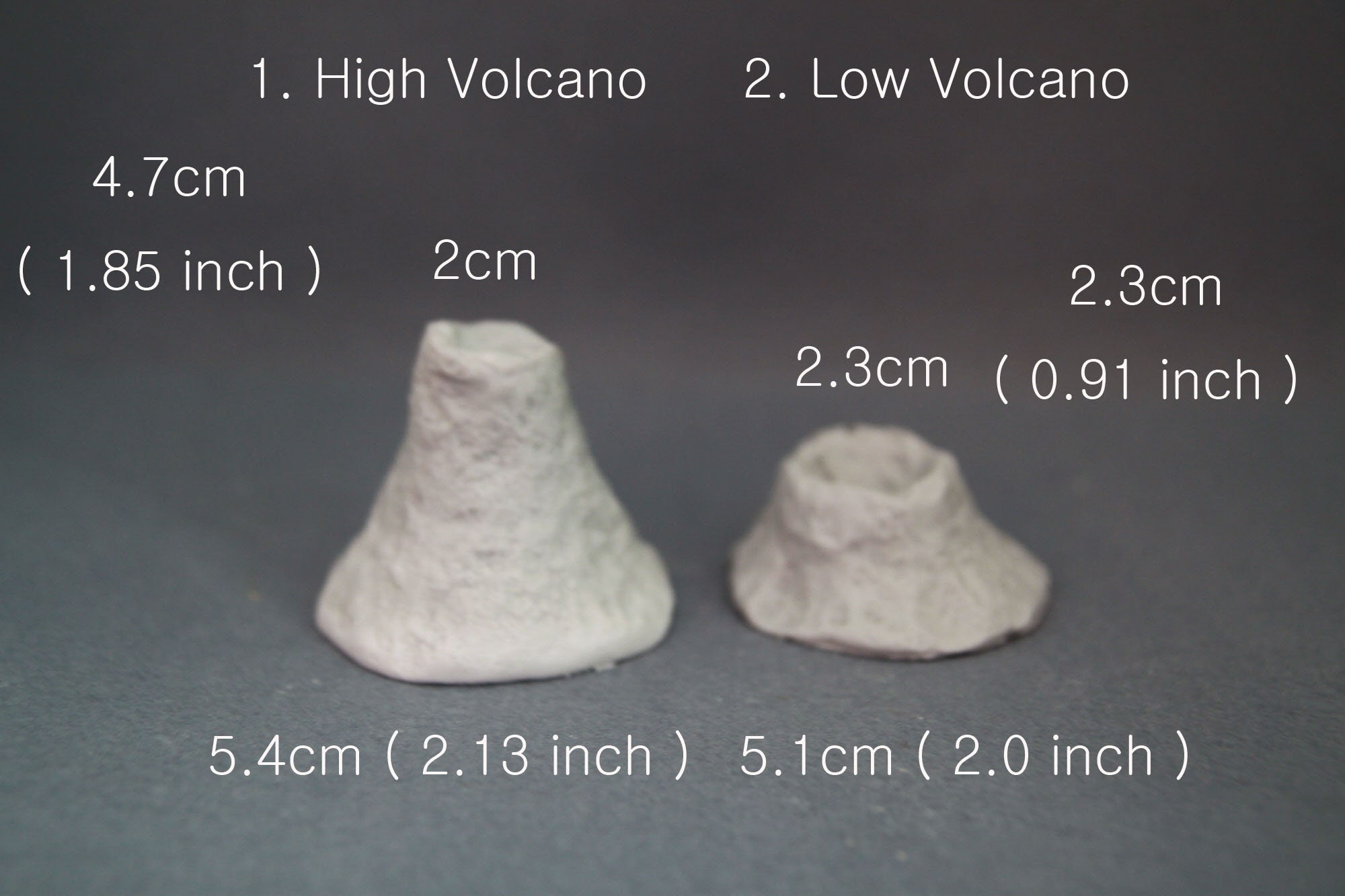 Volcano Handmade Silicone Mold,candle Wax Soap Plaster Resin Polymer ...