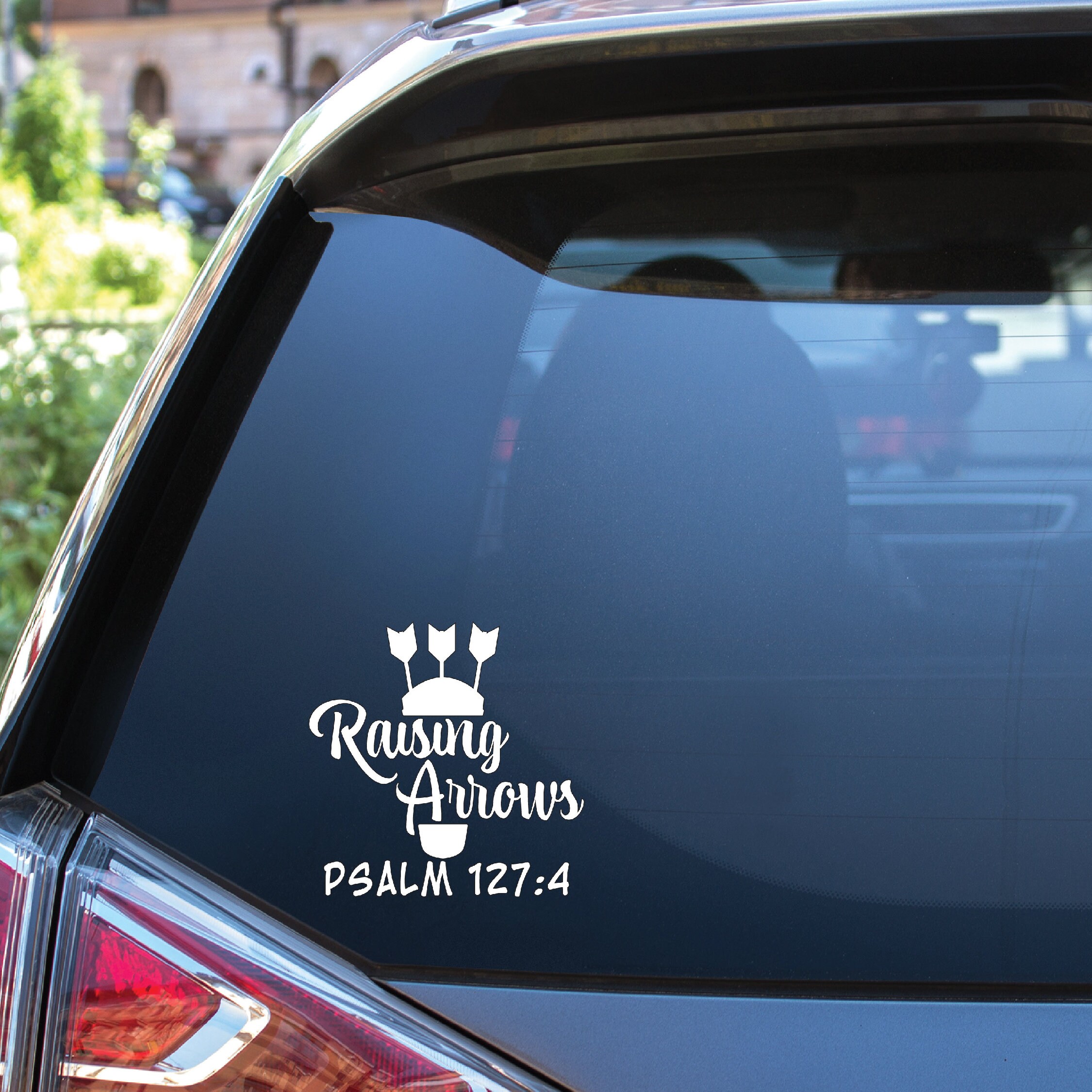 SVG - Raising Arrows Vinyl Decal Psalm 127:4 – Rustic Christian Home ...