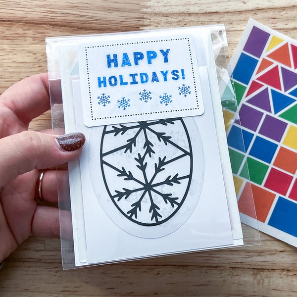 Holiday Suncatcher - Etsy