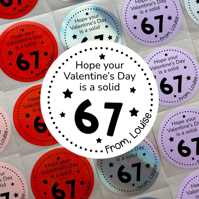 67 Stickers - Etsy