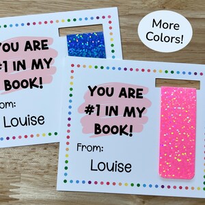 Valentines Day Favors for Classroom, Magnetic Bookmarks for Kids, Bulk ...