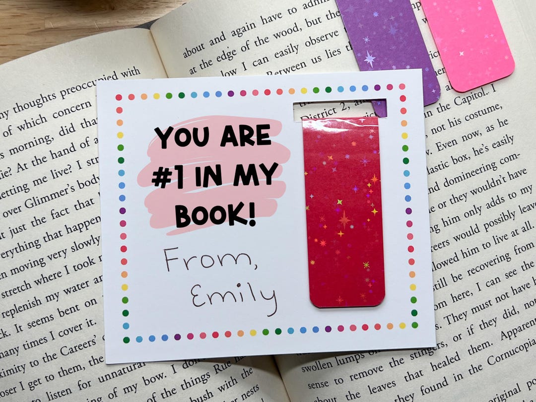 Bulk Valentines Day Favors for Kids, Magnetic Bookmarks for Students ...