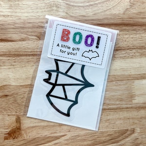 Bat Suncatcher Craft Kit for Kids, Halloween Craft DIY, Halloween Party ...