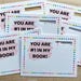 Valentines Day Favors for Classroom, Magnetic Bookmarks for Kids, Bulk ...