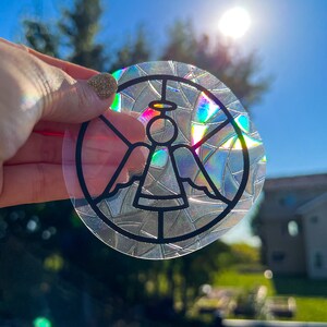 Angel Suncatcher Window Decal Sunday School Teacher Gifts - Etsy