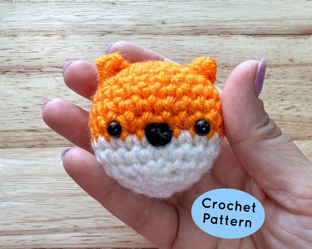 Baby Fox Crochet Pattern, Woodland Animal Plush Pattern, Mini Fox Stuffed Animal Crochet Pattern ...
