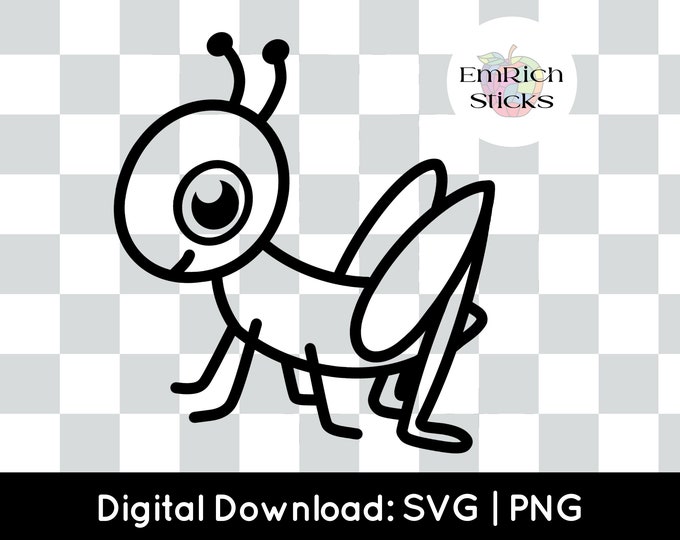 LOCUST SVG, Insect Svg, Locus Bug Svg, Grasshopper Svg, Silhouette ...