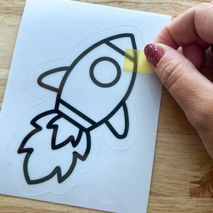 Outer Space Valentines Day Cards, Rocket Craft Kits for Kids, Valentine ...