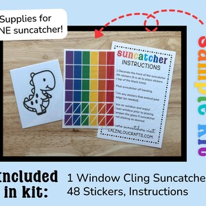 MINI Pumpkin Suncatcher Craft Kit for Kids, Halloween Class Party ...