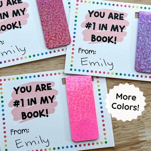 Valentines Day Favors for Classroom, Magnetic Bookmarks for Kids, Bulk ...