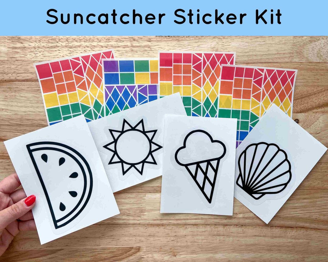 Summer Craft Kit for Kids, Summer Birthday Party Activities, Suncatcher ...