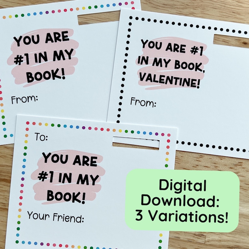 Valentine Bookmark - Etsy