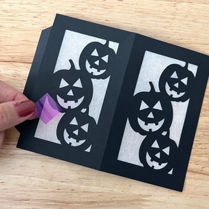 Halloween Lantern Craft Kit for Kids, Luminary Pumpkin Decor Halloween ...
