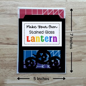 Halloween Lantern Craft Kit for Kids, Luminary Pumpkin Decor Halloween ...